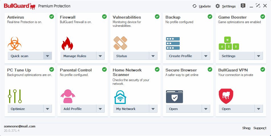 Bullguard antivirus store